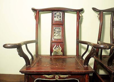 Antique Chinese High Back Chairs (Pair) (5741), Circa 1800-1849 ...